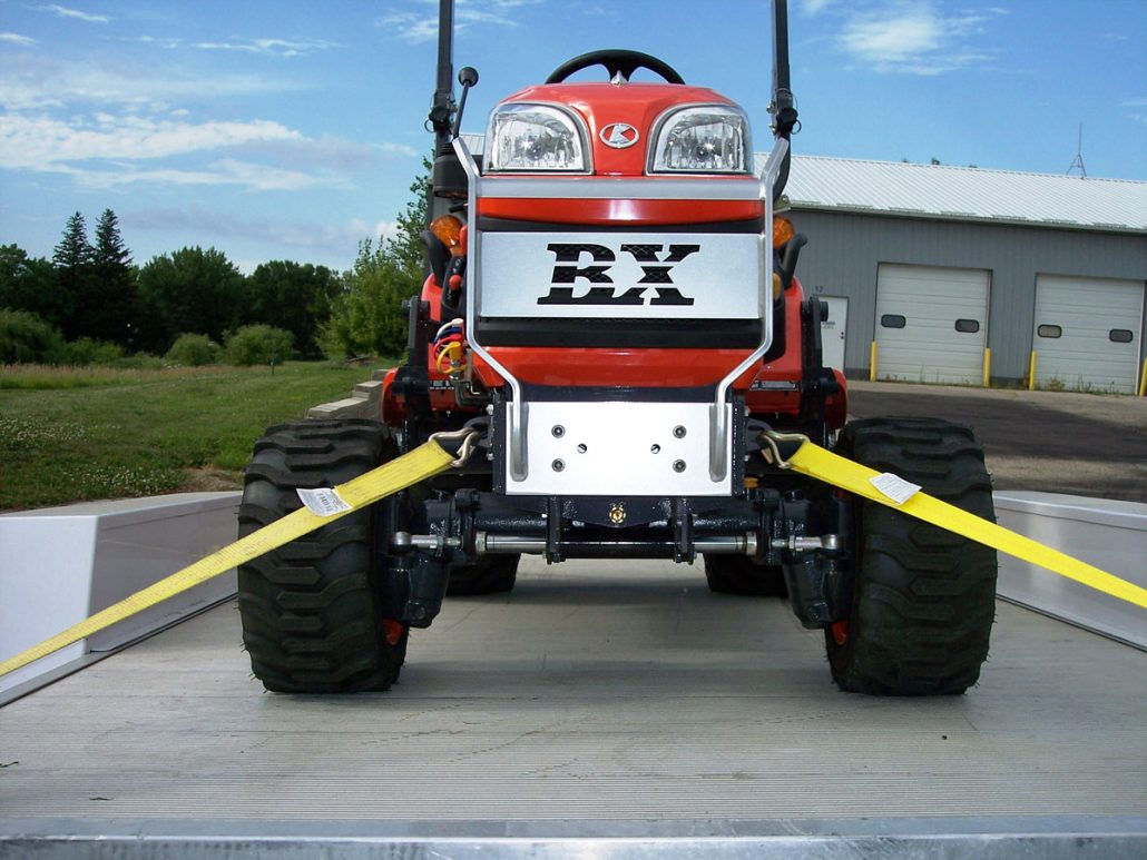 Kubota BX Tractor Front Tie Downs - Redline Systems Inc. Equipment ...