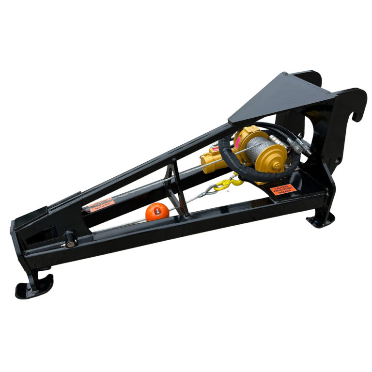 Telehandler Truss Jib Boom with Hydraulic Winch - Redline Systems Inc ...