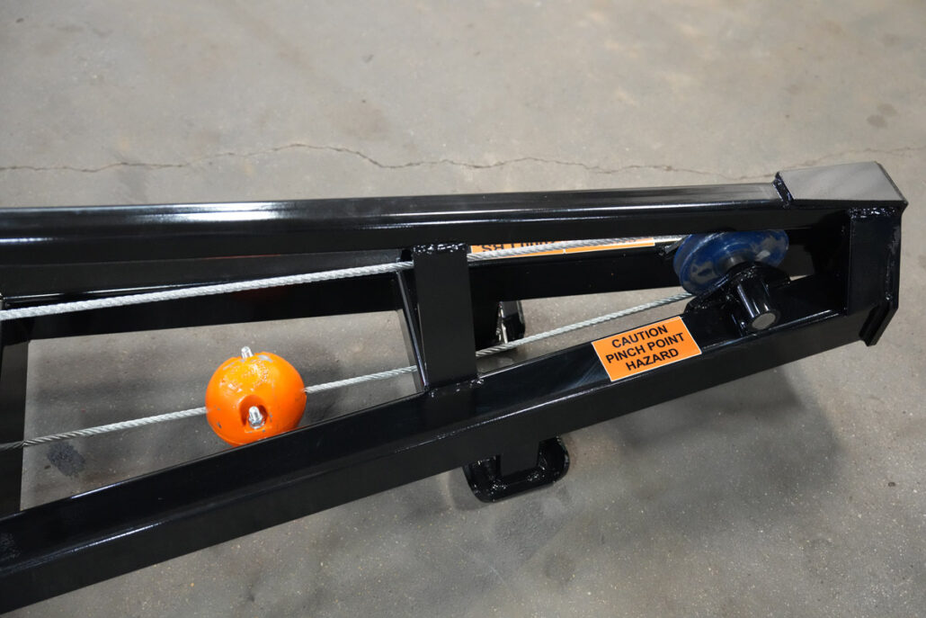 Telehandler Truss Jib Boom with Hydraulic Winch - Redline Systems Inc ...