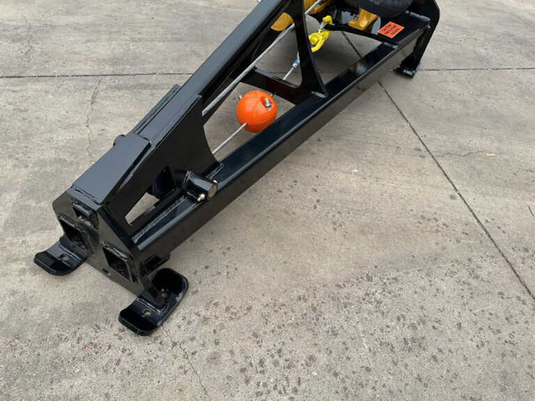 Telehandler Truss Jib Boom with Hydraulic Winch - Redline Systems Inc ...