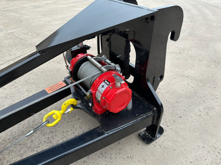 Telehandler Truss Jib Boom with Hydraulic Winch - Redline Systems Inc ...